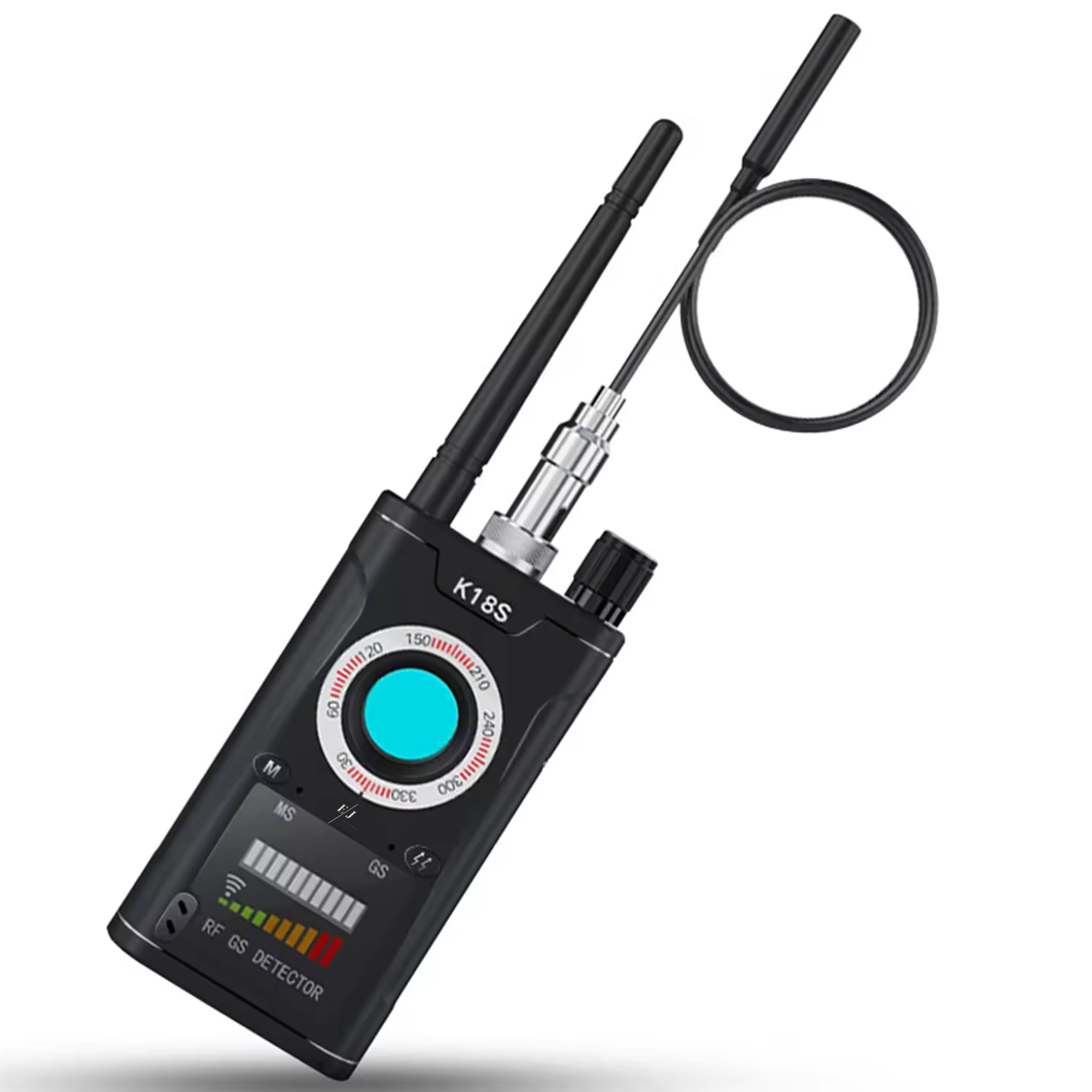 Detector dispozitive spionaj, K18S, camere ascunse, microfoane, GPS, a